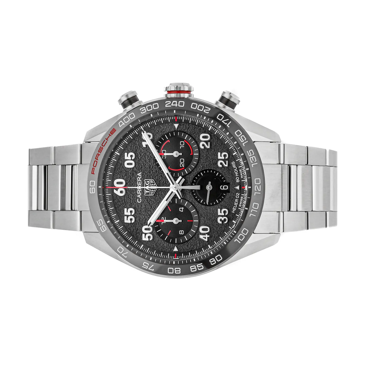 Pre-Owned Tag Heuer Carrera Porsche Chronograph Special Edition CBN2A1F ...