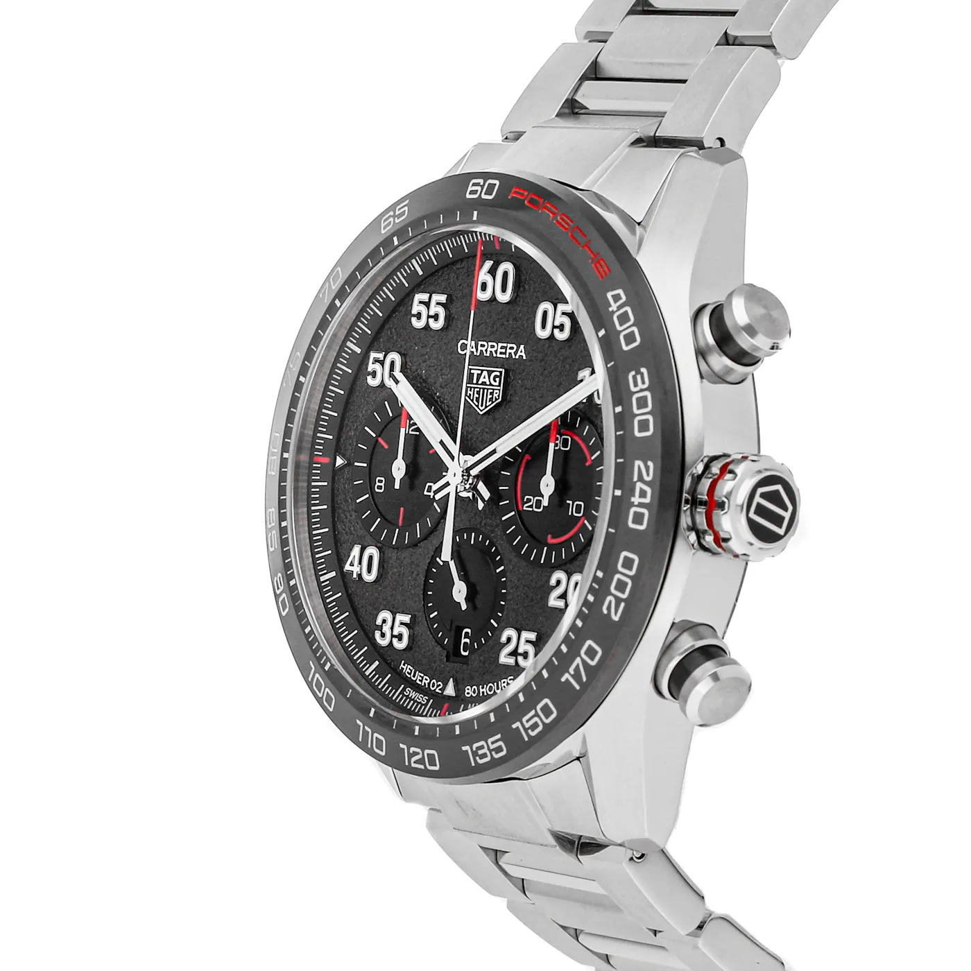 Pre-Owned Tag Heuer Carrera Porsche Chronograph Special Edition CBN2A1F ...