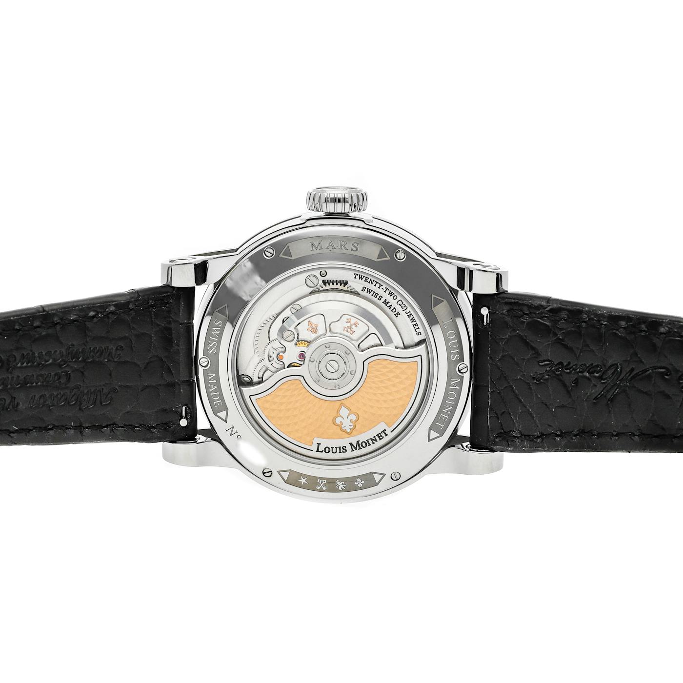 Pre-Owned Louis Moinet Mars Green Edition Limited Edition LM-45.10B.MA ...