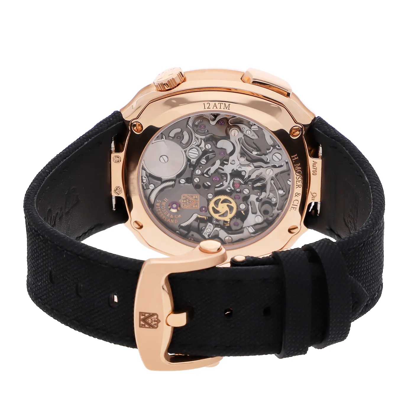 Pre-Owned H. Moser & Cie Streamliner Flyback Chronograph 6907-0400 ...